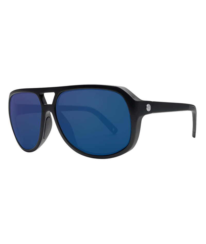 Electric Stacker Sunglasses-Matte Black/Blue Polar Pro — REAL Watersports