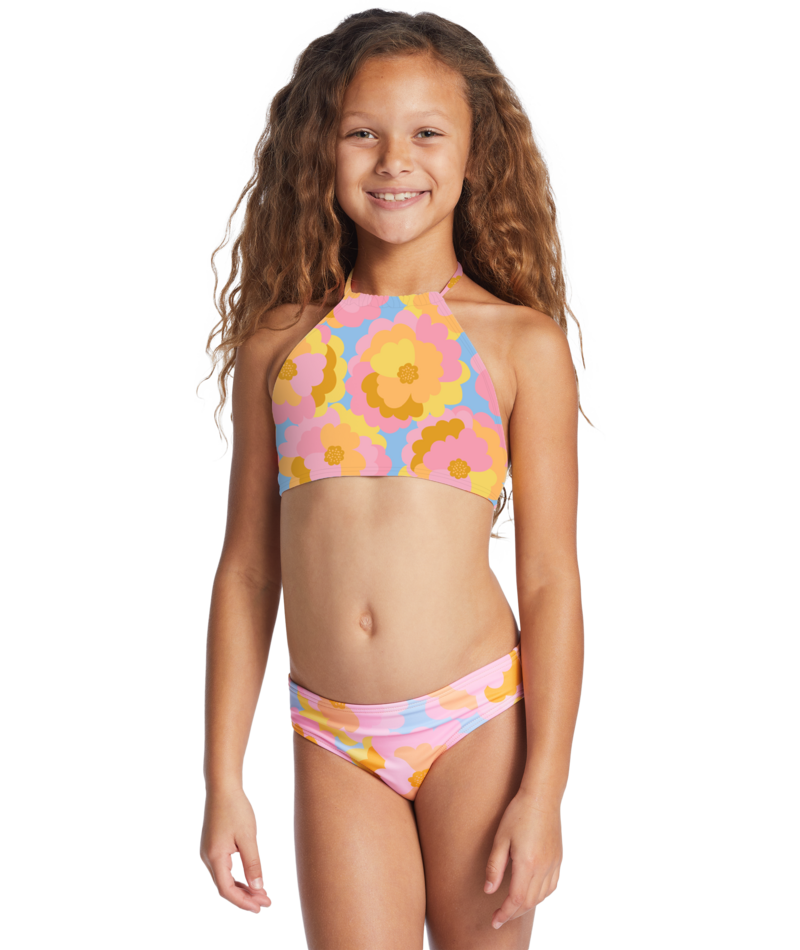 Billabong Bloom Baby High Neck Bikini-Multi — REAL Watersports
