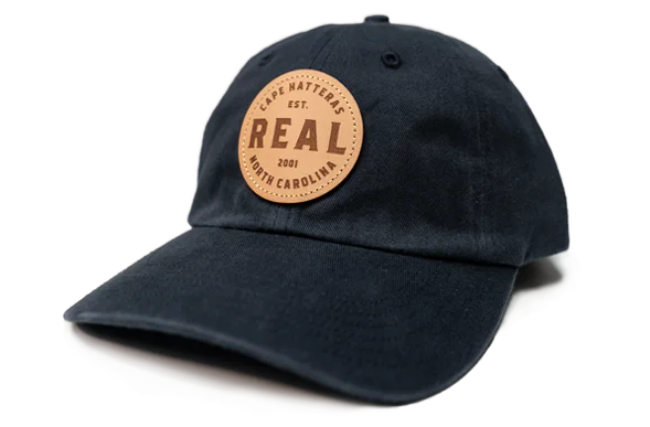 REAL Circle Patch Hat-Navy — REAL Watersports