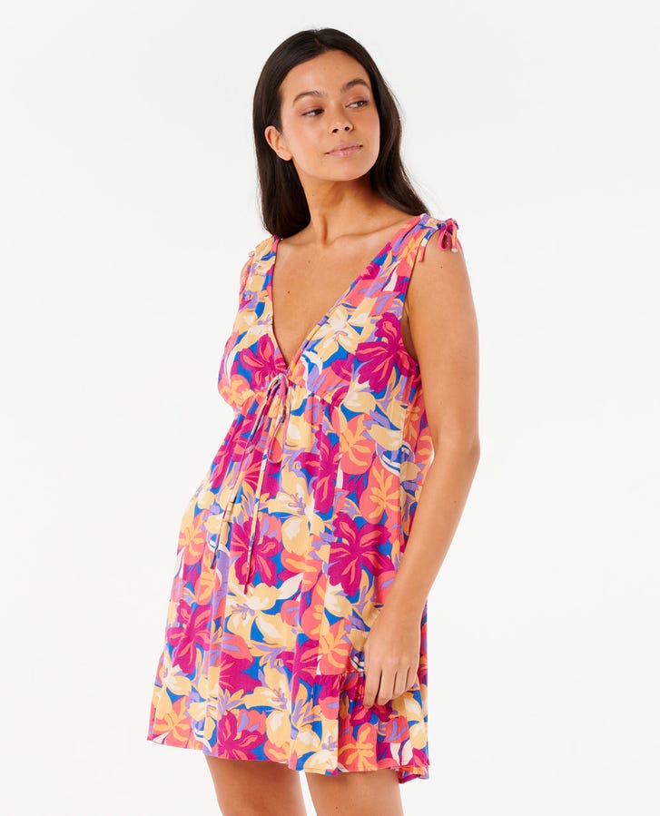 Rip Curl Es Vedra Cover Up Dress-Multi — REAL Watersports