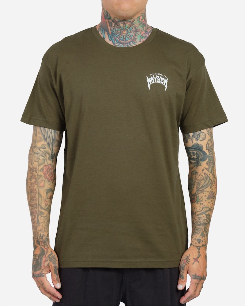 Lost Mayhem Designs Tee-Military — REAL Watersports