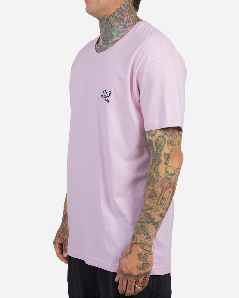 Lost Surfboards by Mayhem Tee-Light Pink — REAL Watersports