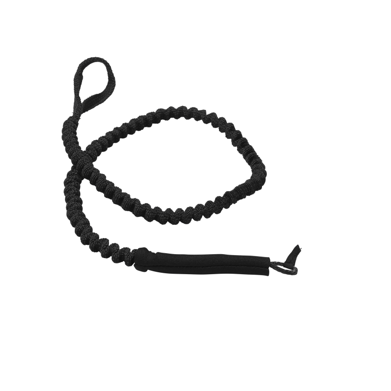Mystic Waist Wing Leash-Black — REAL Watersports
