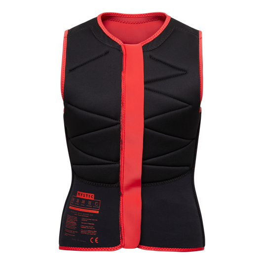 Mystic Ruby Impact Fzip Wmn's Vest-Sunset Red — REAL Watersports