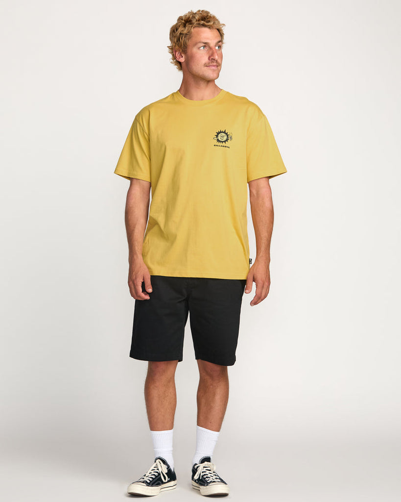 Billabong Sun Fun Regular Tee-Vintage Gold — REAL Watersports