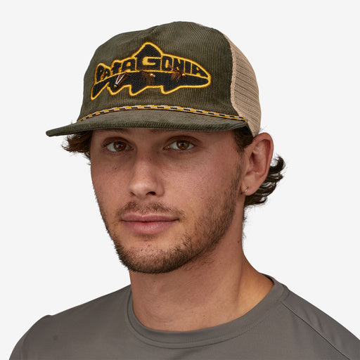 Patagonia Fly Catcher Hat-Wild Waterline: Industrial Green — REAL ...
