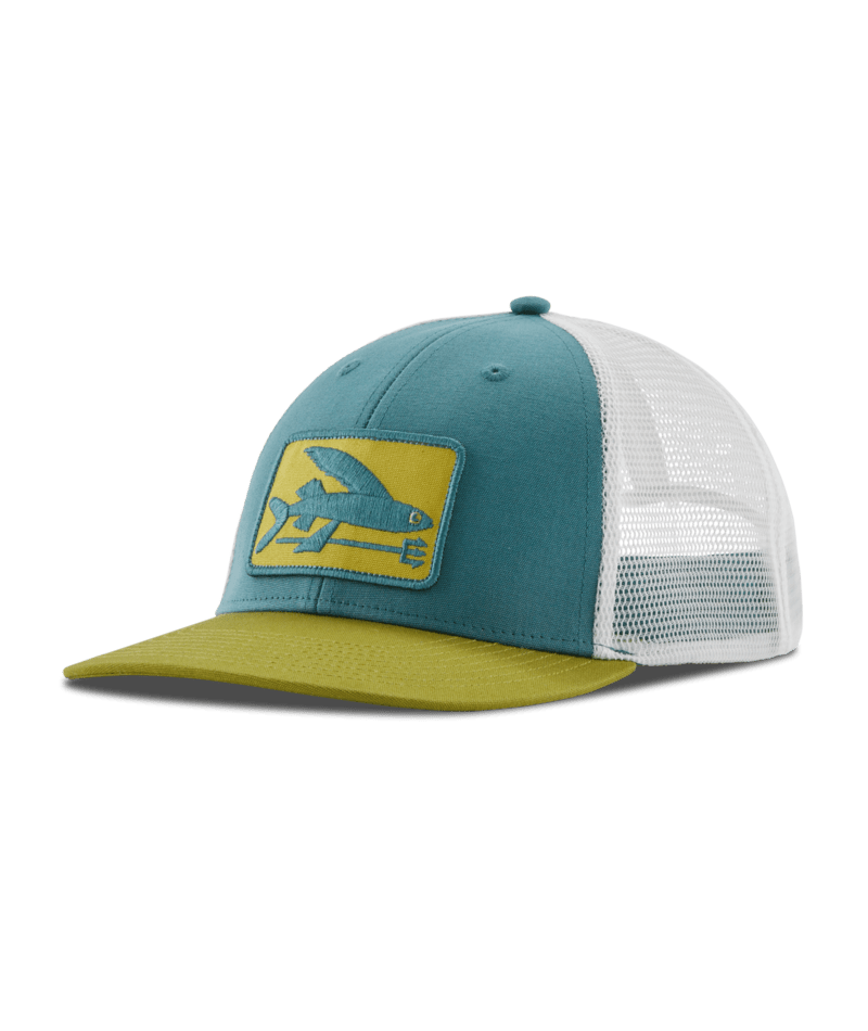 Patagonia Flying Fish LoPro Trucker Hat-Wetland Blue — REAL Watersports