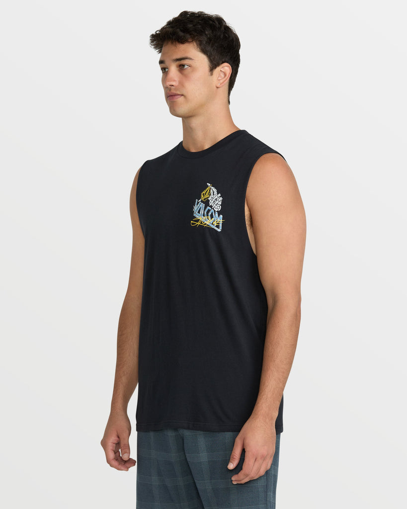 Volcom Dropped This Tank-Antique Black — REAL Watersports