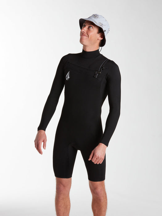 Volcom Modulator 2/2 L/S Springsuit-Black — REAL Watersports