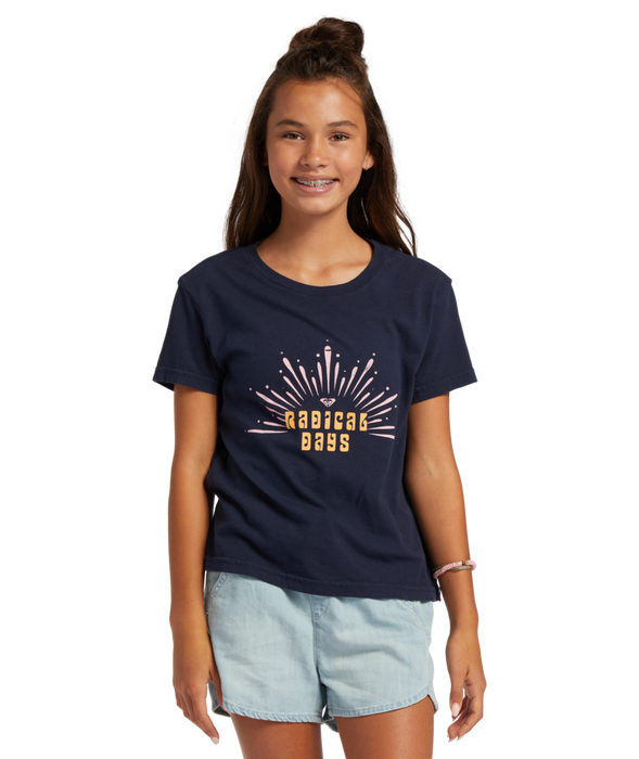Roxy Radical Days Tee-Mood Indigo — REAL Watersports