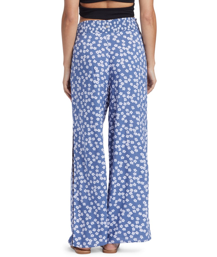 Roxy Tropical Rhythm Pants-Bijou Blue Floral Delight — REAL Watersports
