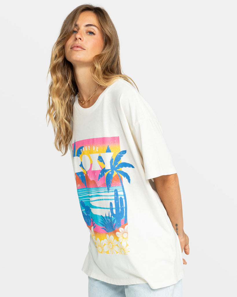 Roxy Tour De Roxy Tee-Egret — REAL Watersports