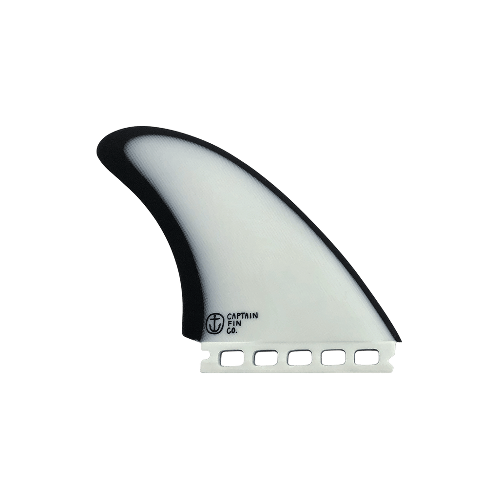Captain Fin Christenson Keel Esp Twin Fin Set-Black/White — REAL ...