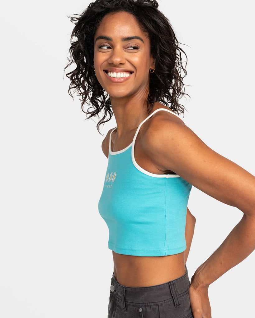 Roxy Roxy Vintage Tank-Maui Blue — REAL Watersports