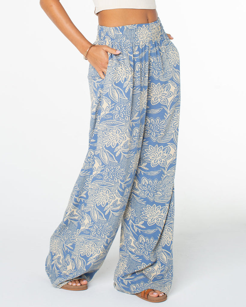 Roxy Forever And A Day Pants-Infinity Blue Lotus Batik — REAL Watersports