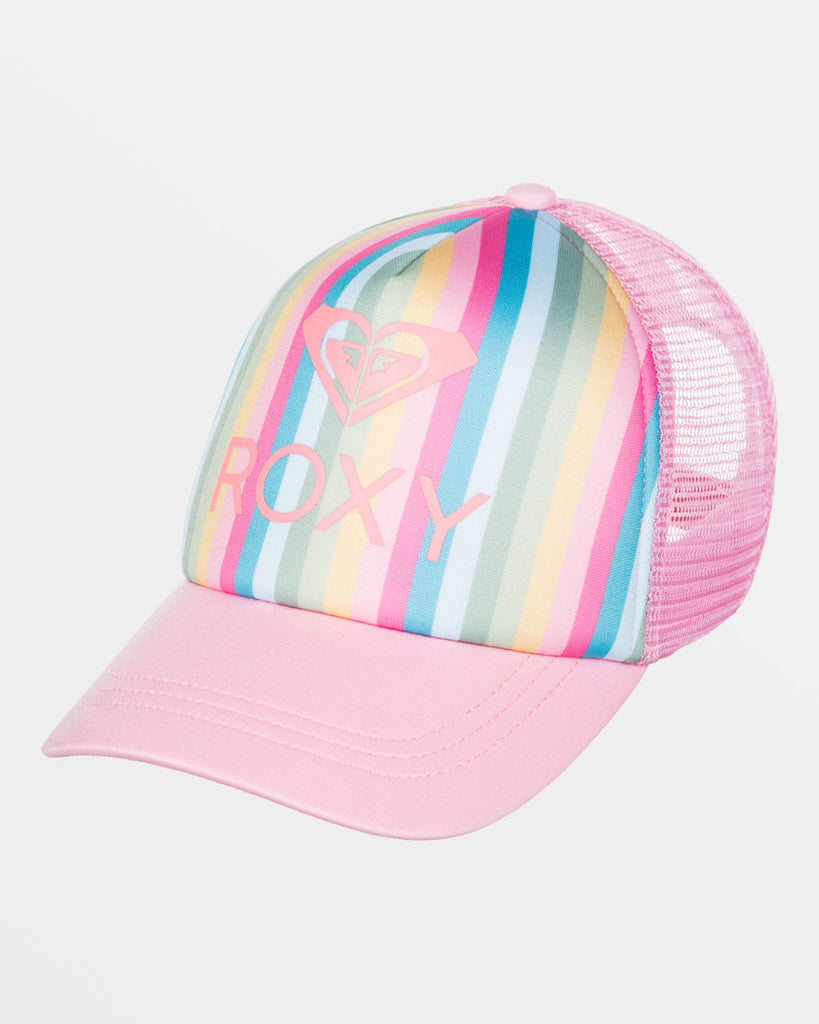 Roxy Girls Sweet Emotions Hat-Maui Blue Rainbow Stripe — REAL Watersports