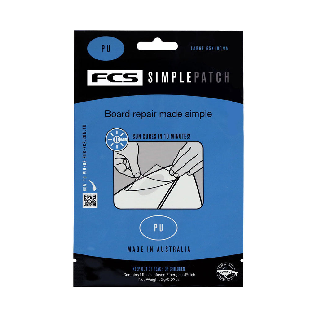 FCS Simple Patch Repair Patch Regular - PU — REAL Watersports