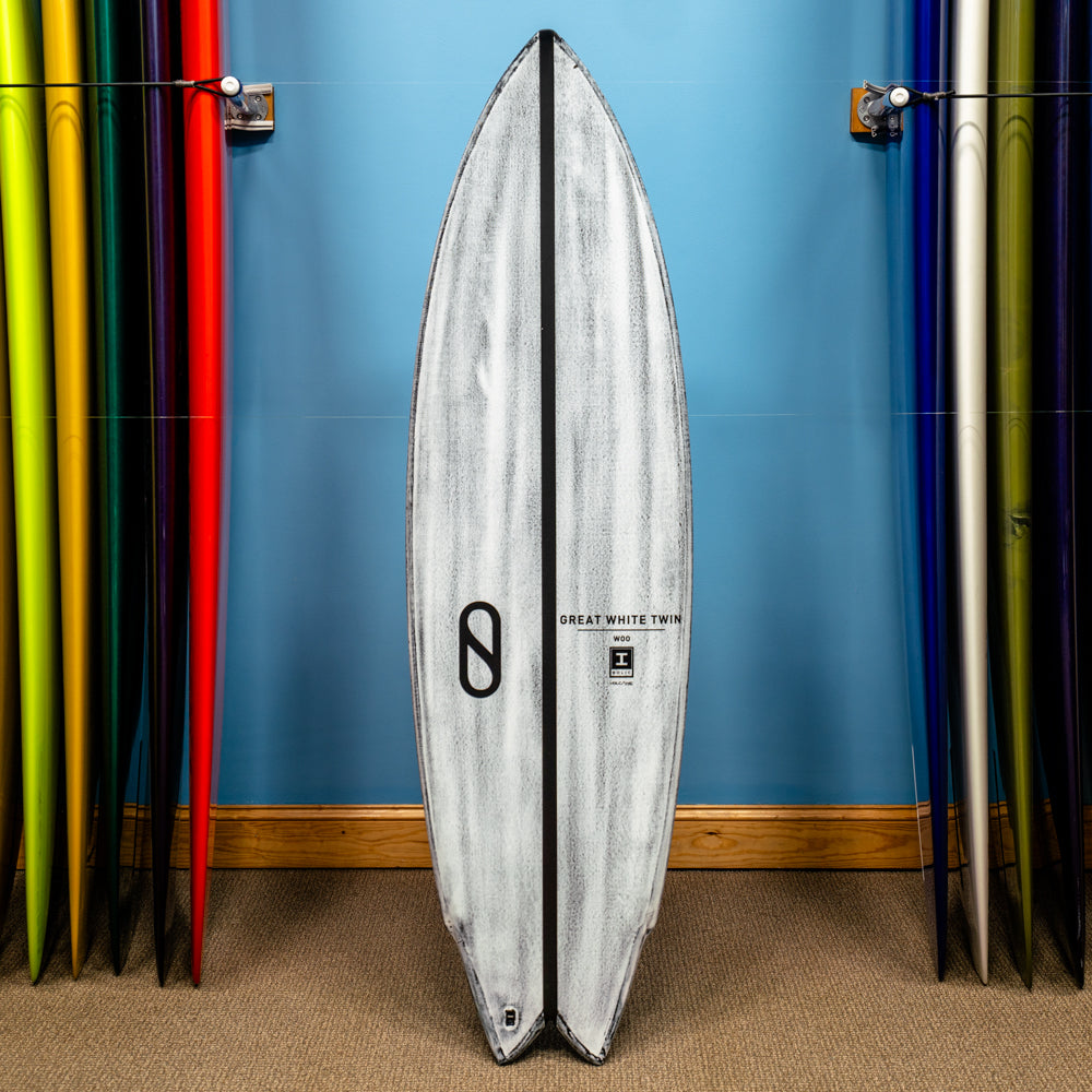 Slater Designs Great White Twin Firewire Volcanic 5'8" — REAL Watersports