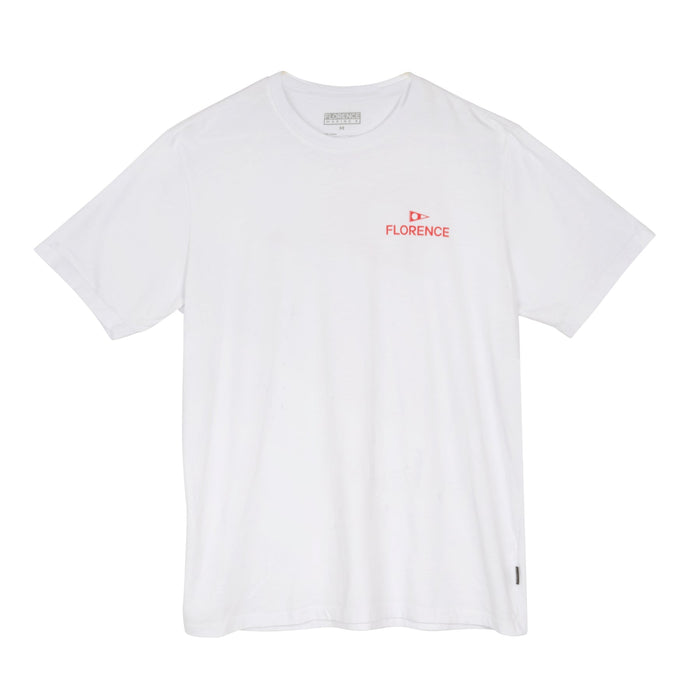 Florence Marine X Crew Tee-White — REAL Watersports
