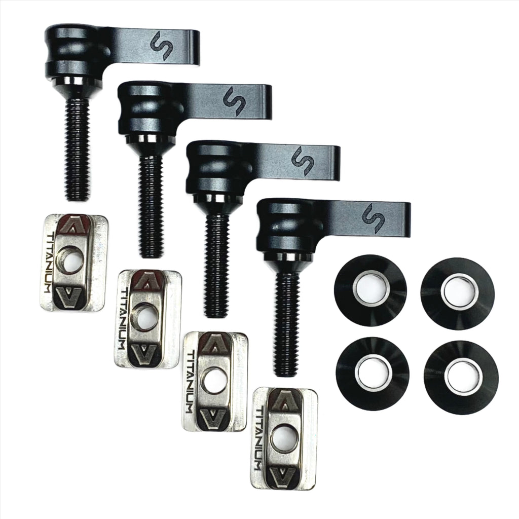 REAL RapidTrack Flag Screws w/ Titanium T Nuts — REAL Watersports