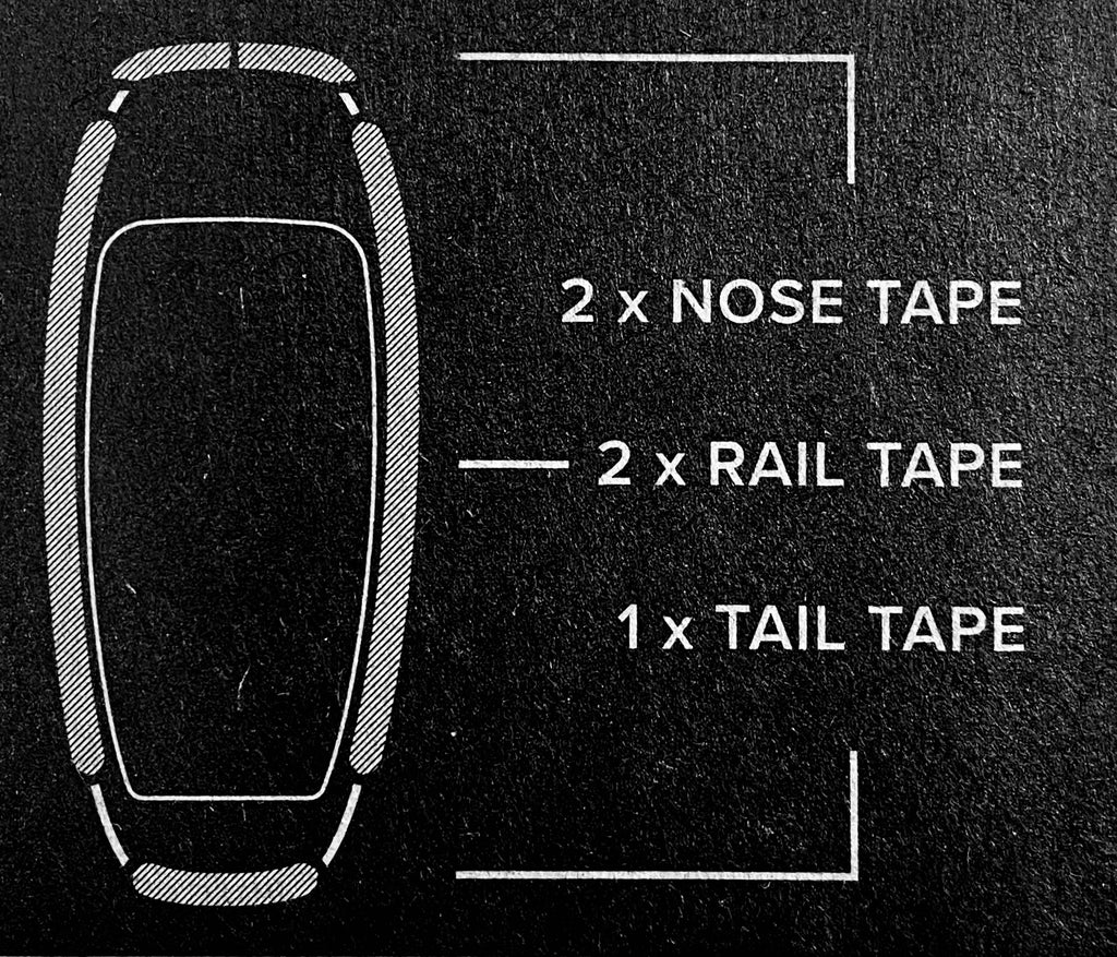 North Foilboard Rail Tape — REAL Watersports