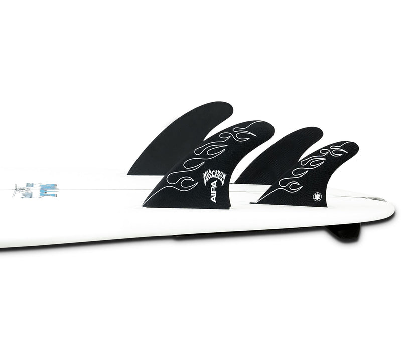 Futures Aipa / Mayhem Fiberglass Tri/Quad Fin Set-Medium — REAL Watersports