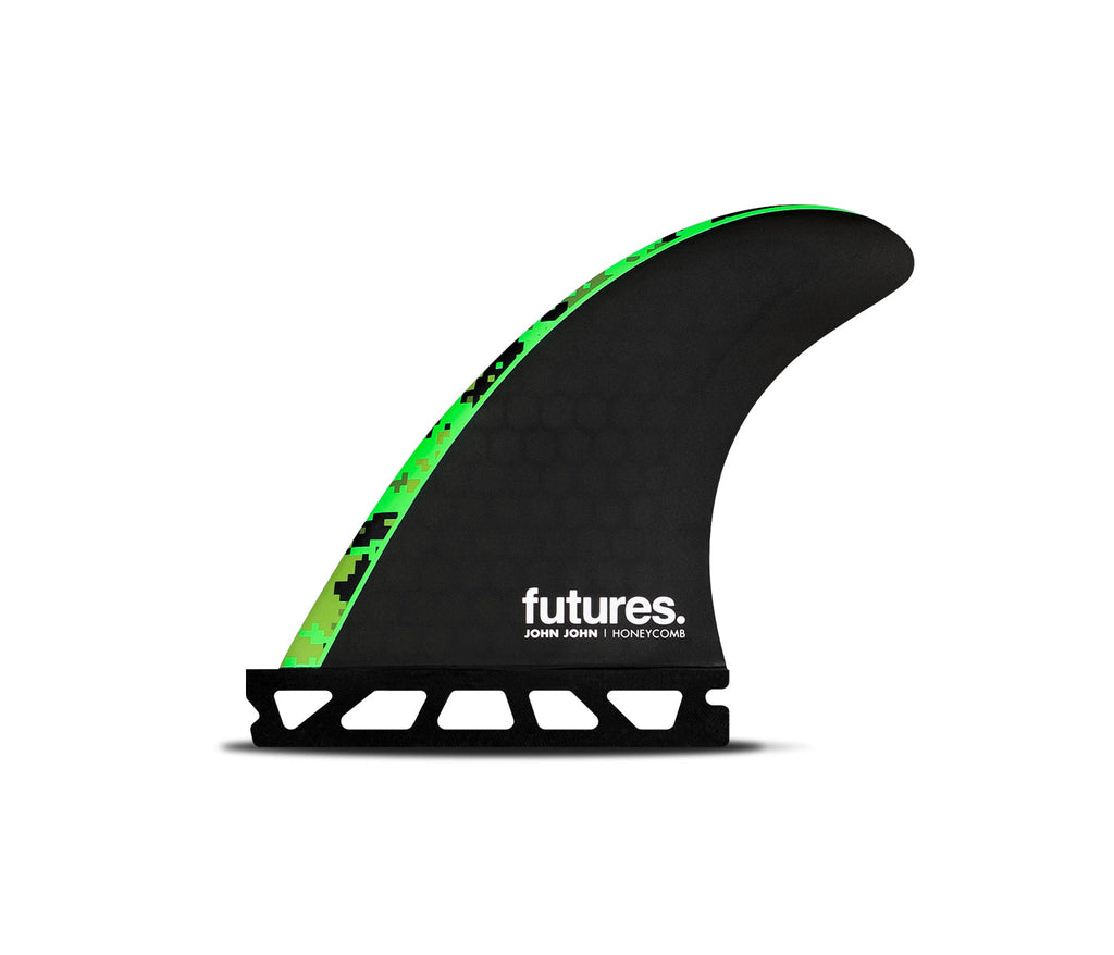 Futures John John Grom HC Tri Fin Set-Digi Green-X-Small — REAL Watersports