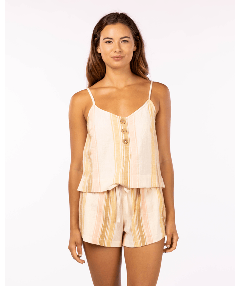 Rip Curl Classic Surf Stripe Cami Tank-Straw — REAL Watersports