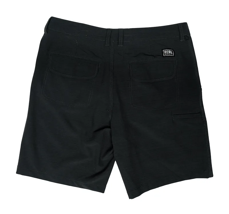 REAL Daily Hybrid Shorts-Black — REAL Watersports
