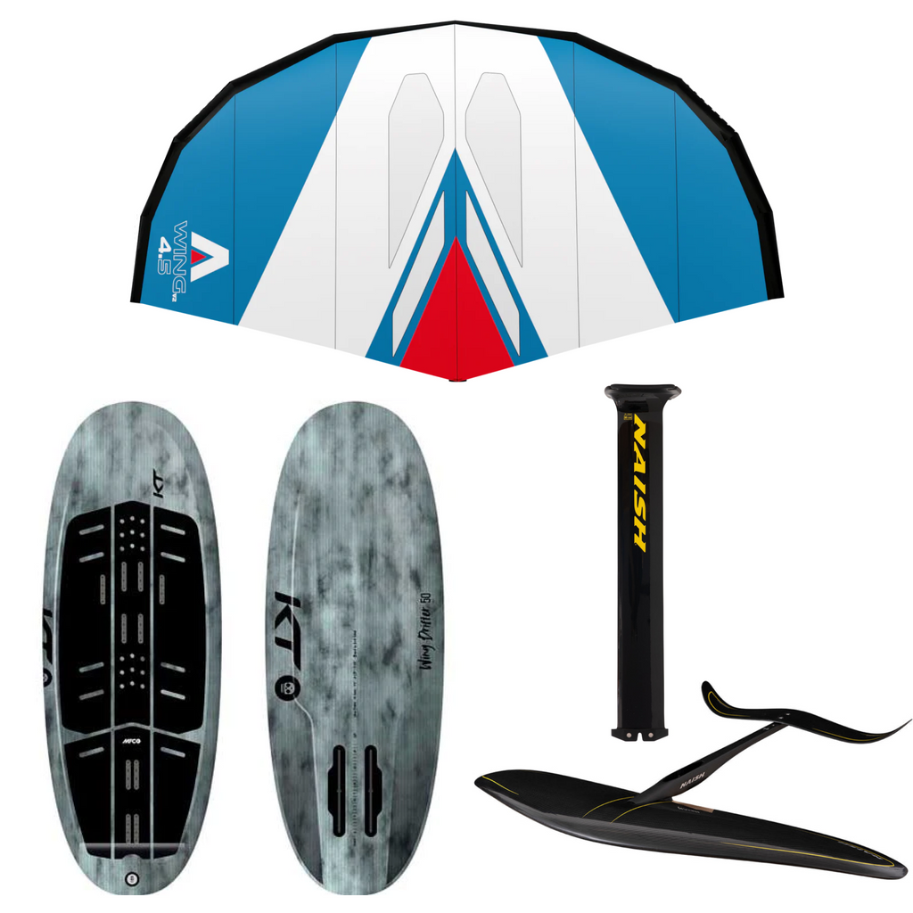 Complete Wing Foil Package - A Wing V2, Drifter & Jet Foil — REAL ...