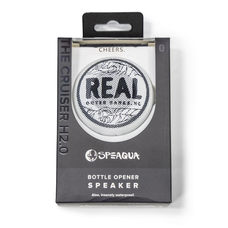 Speaqua x REAL Cruiser H2.0 Speaker-Great White — REAL Watersports