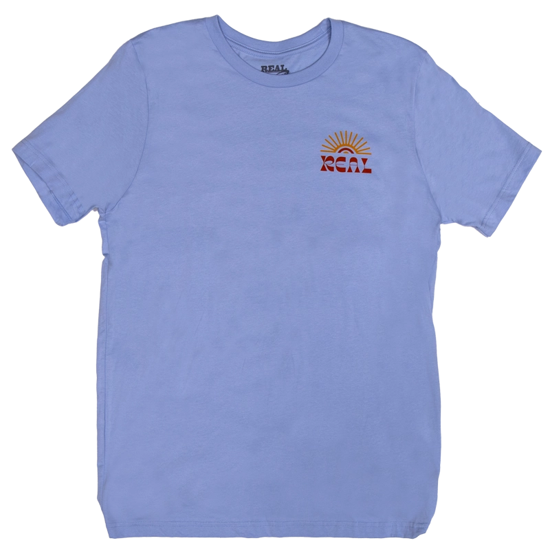 REAL Sun Ray Tee-Baby Blue — REAL Watersports