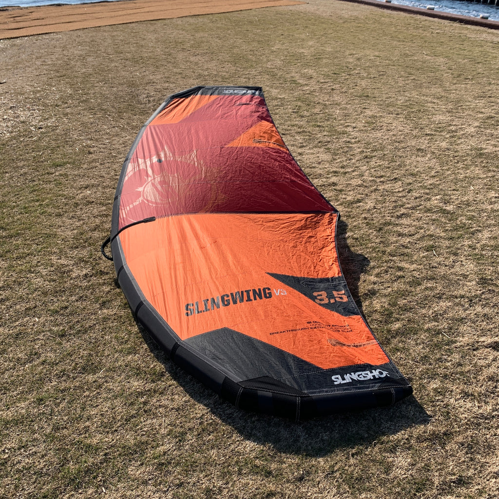 USED Slingshot SlingWing V3-3.5m-Orange — REAL Watersports