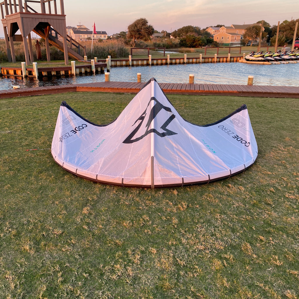USED 2023 North Code Zero Kite-White-5m — REAL Watersports