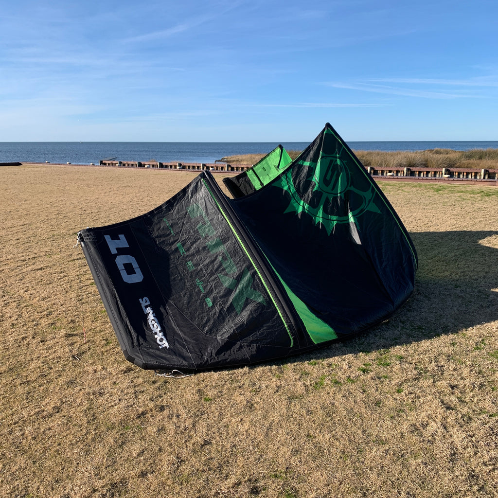 USED Slingshot RPX V1 Kite-10m-Green — REAL Watersports