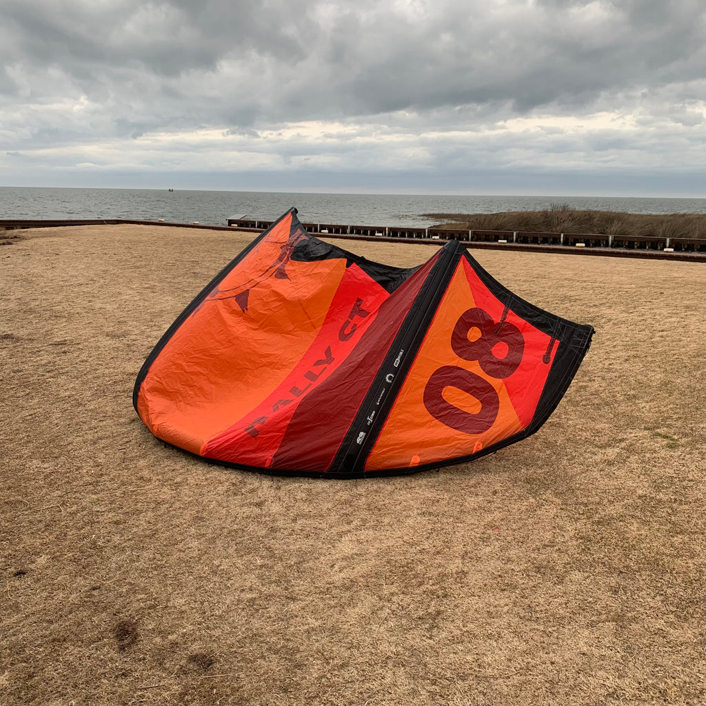 USED Slingshot Rally GT V2 Kite-8m-Orange — REAL Watersports