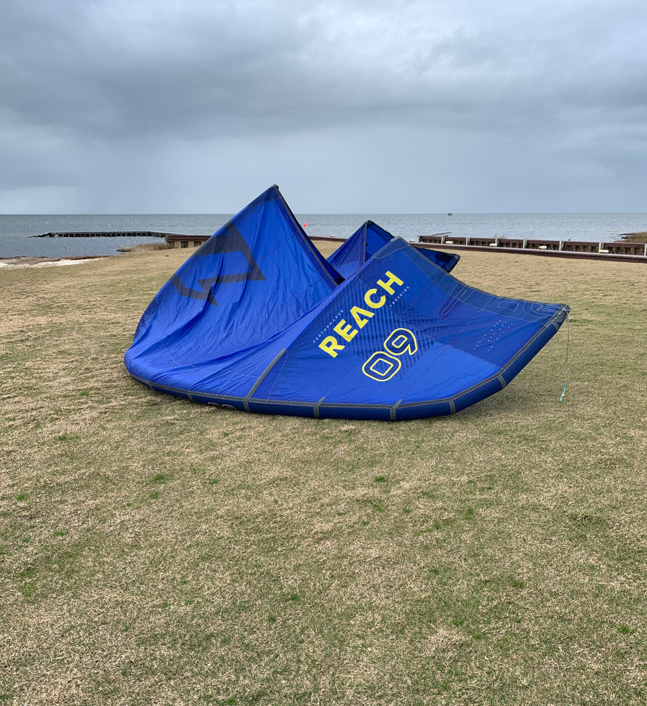 USED 2022 North Reach Kite-9m-Pacific Blue — REAL Watersports