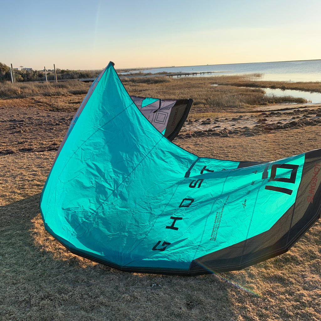 USED Slingshot Ghost V2 Kite-10m-Blue — REAL Watersports