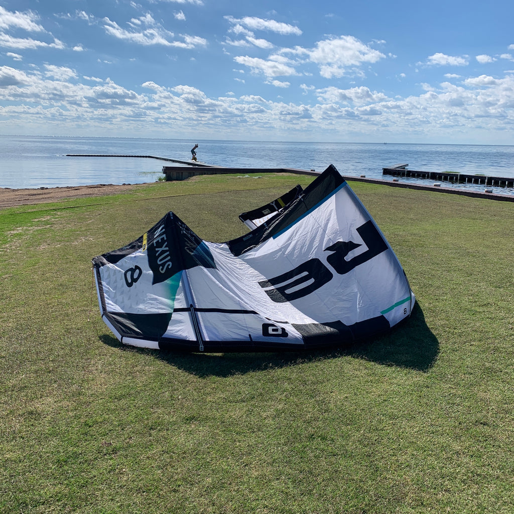 USED Core Nexus 3 Kite-8m-White — REAL Watersports