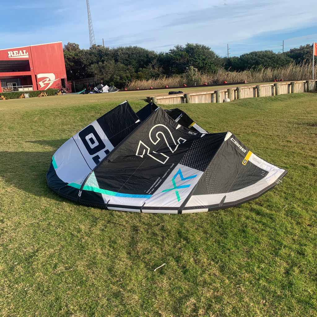 USED Core XR8 Kite-12m-Black — REAL Watersports