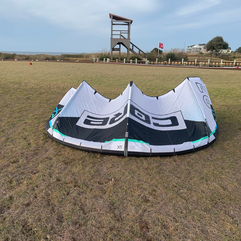 USED Core XR8 Kite-7m-White — REAL Watersports
