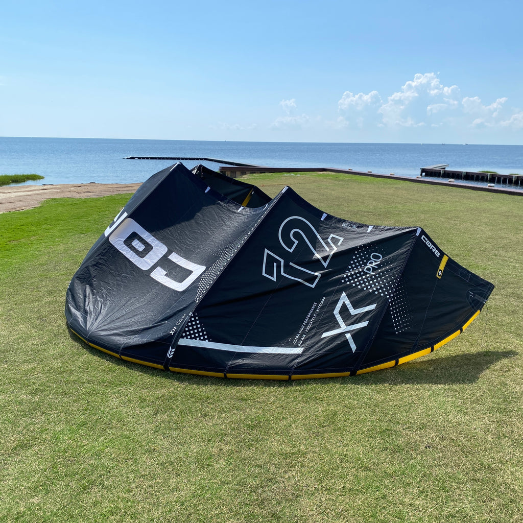 USED Core XR Pro Kite-12m-Black — REAL Watersports