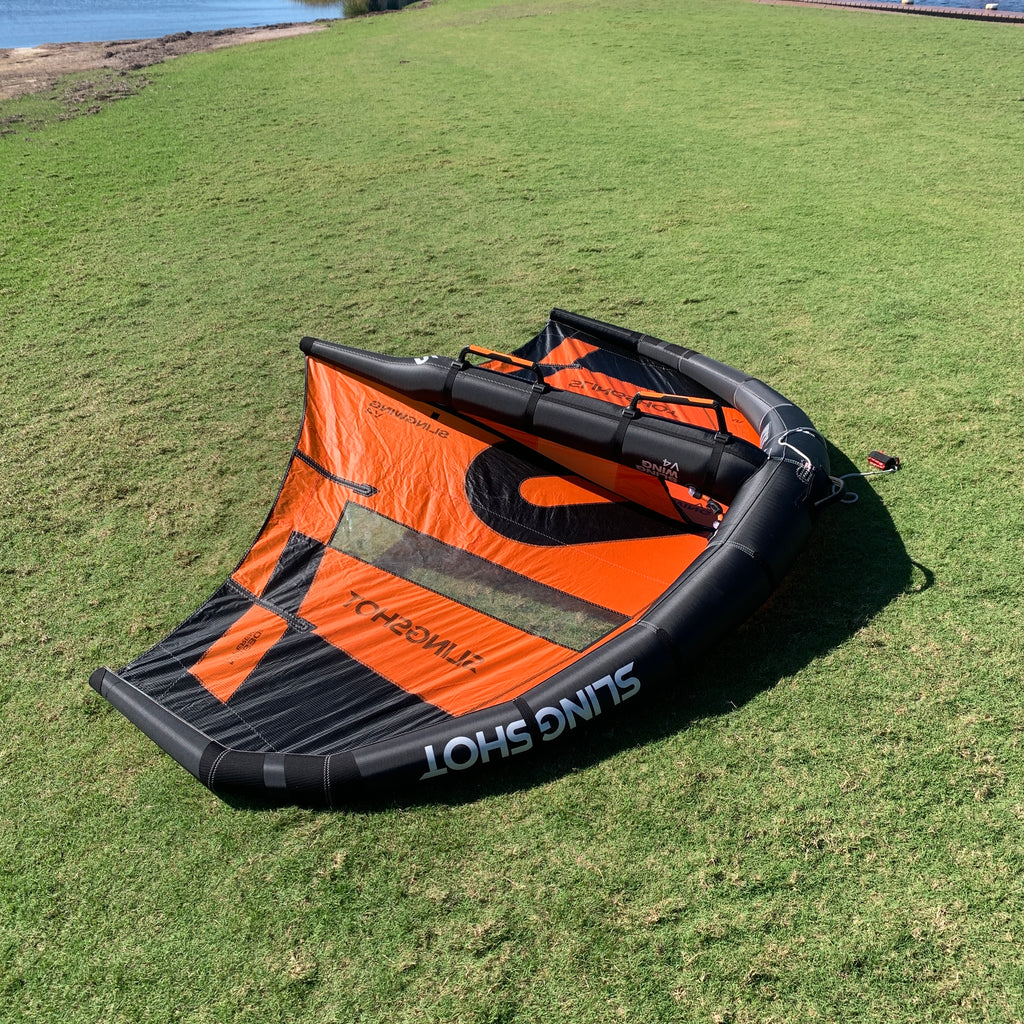 USED Slingshot SlingWing V4-4.5m-Orange — REAL Watersports