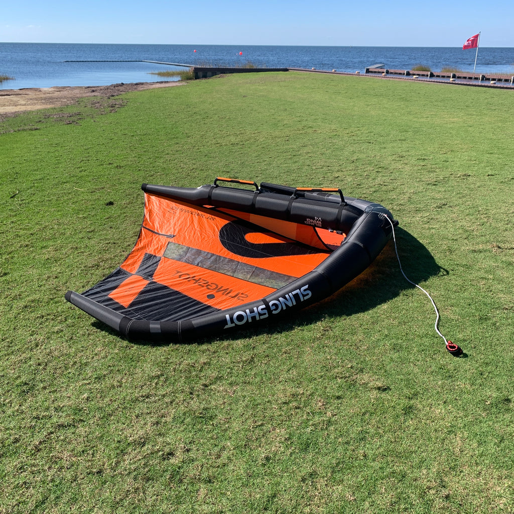 USED Slingshot SlingWing V4-5.5m-Orange — REAL Watersports