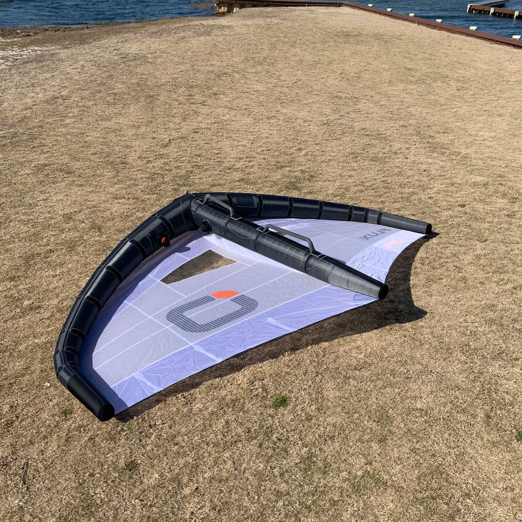 USED Ozone Flux V1 Wing-White-3.6m — REAL Watersports