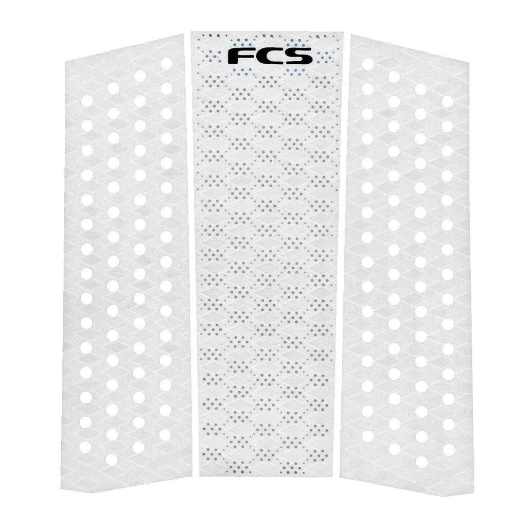FCS T-3 Mid Traction Pad-White — REAL Watersports