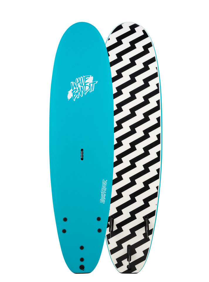 Wave Bandit EZ Rider 7'0" Surfboard-Cool Blue — REAL Watersports