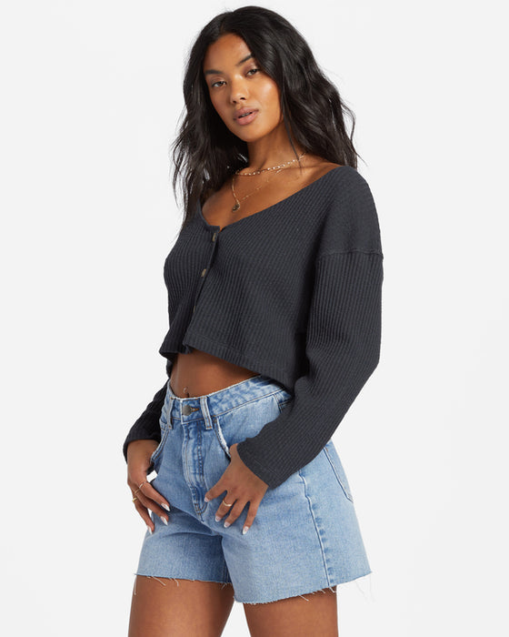 Billabong Easy As L/S Shirt-Black Sands — REAL Watersports