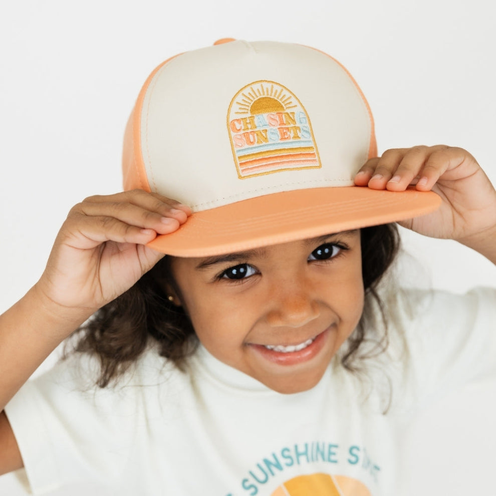 Emerson and Friends Snapback Hat-Chasing Sunsets — REAL Watersports