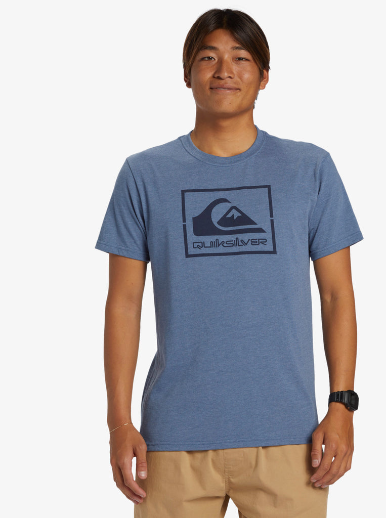 Quiksilver Casual Encounter Mod Tee-Bering Sea Heather — REAL Watersports